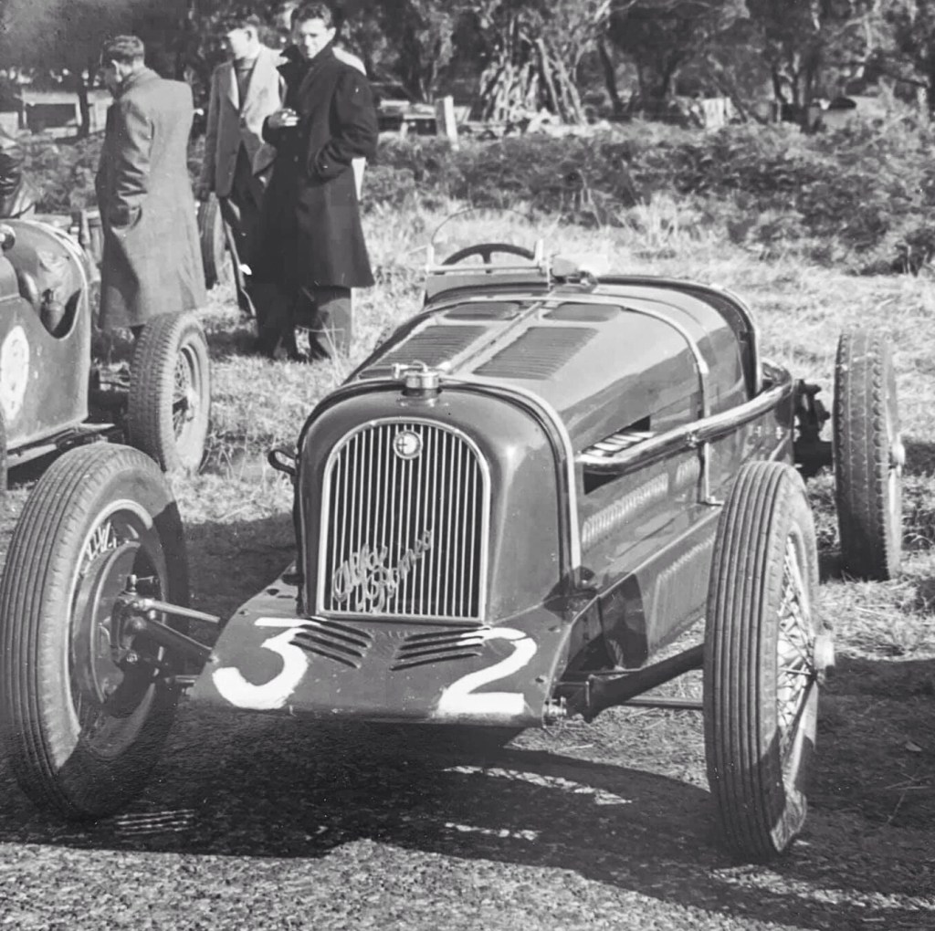 Race Around The Barracks: Balcombe Army Camp: Davison ‘Little Alfa ...