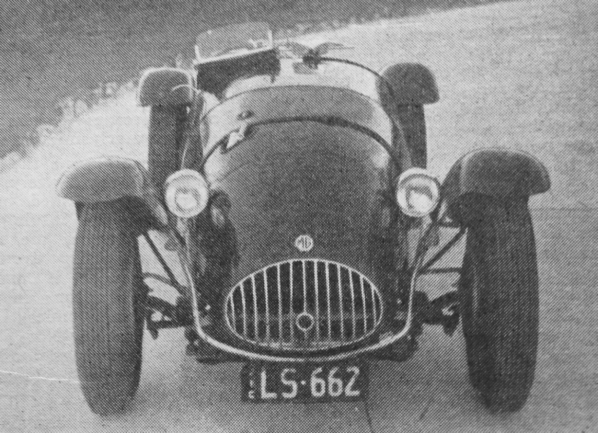 Lex Davison, MG TC, the Lobethal ‘Stobie Pole’ and the Lucky Escape ...