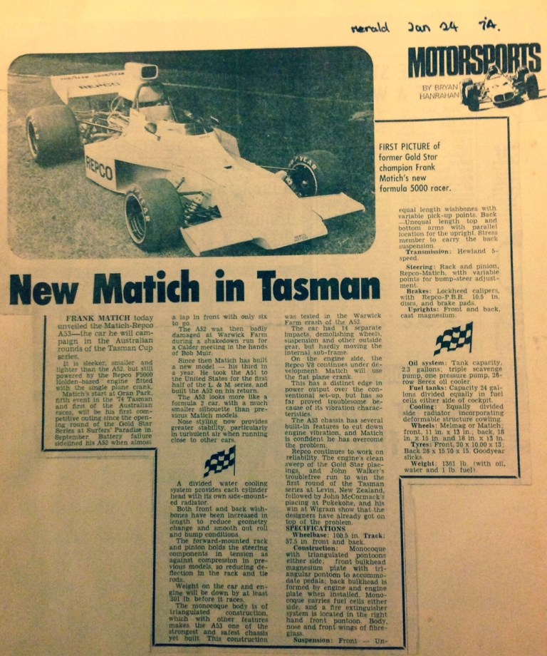 Matich A53 Repco… | primotipo...