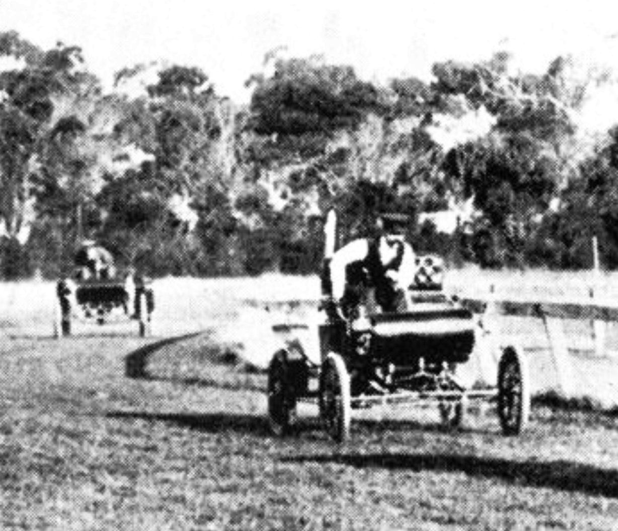 Australias First ‘Motor Car Race’: Sandown Racecourse, Victoria, March ...