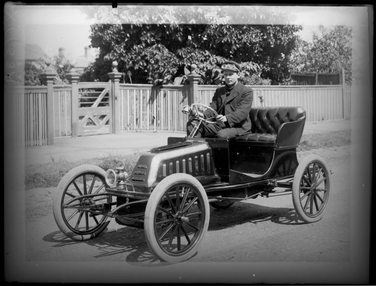 Australias First ‘Motor Car Race’: Sandown Racecourse, Victoria, March ...