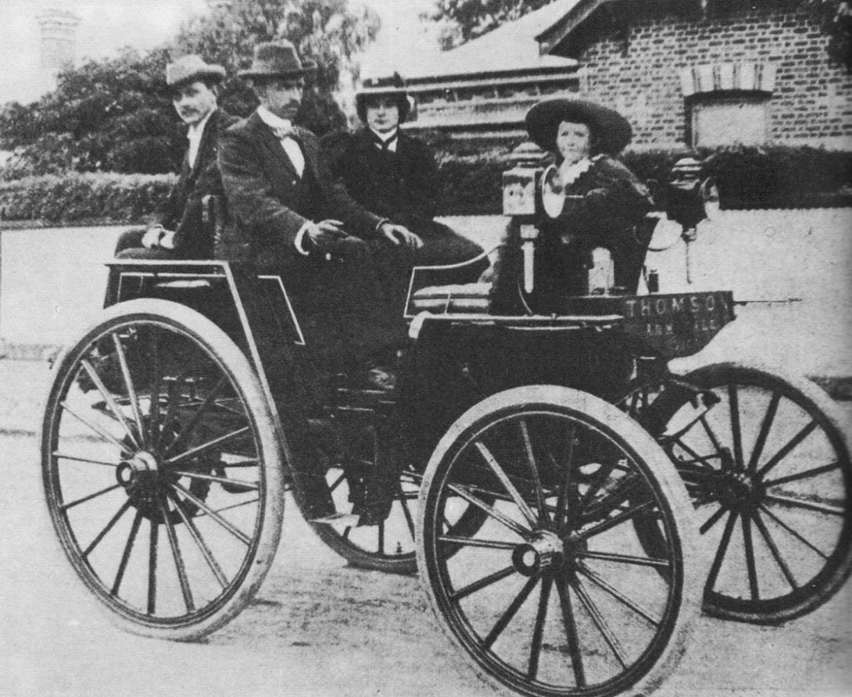 Australias First ‘Motor Car Race’: Sandown Racecourse, Victoria, March ...