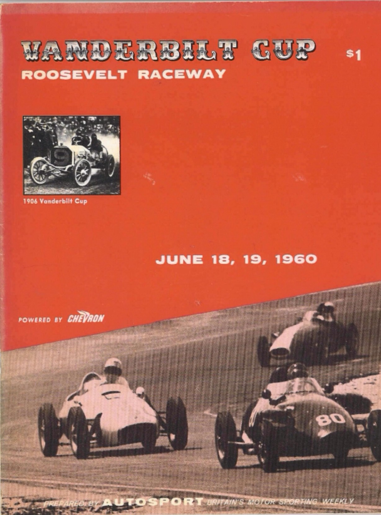 1960 Cornelius Vanderbilt Cup… Primotipo