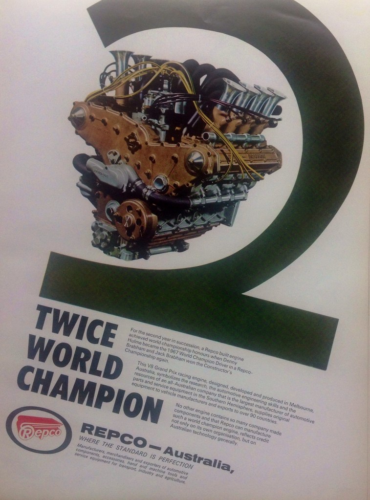 ‘RB740’ Repco’s 1967 F1 Championship Winning V8… | primotipo...