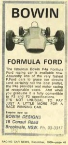 Bowin P4A and Oz Formula Ford Formative… | primotipo...