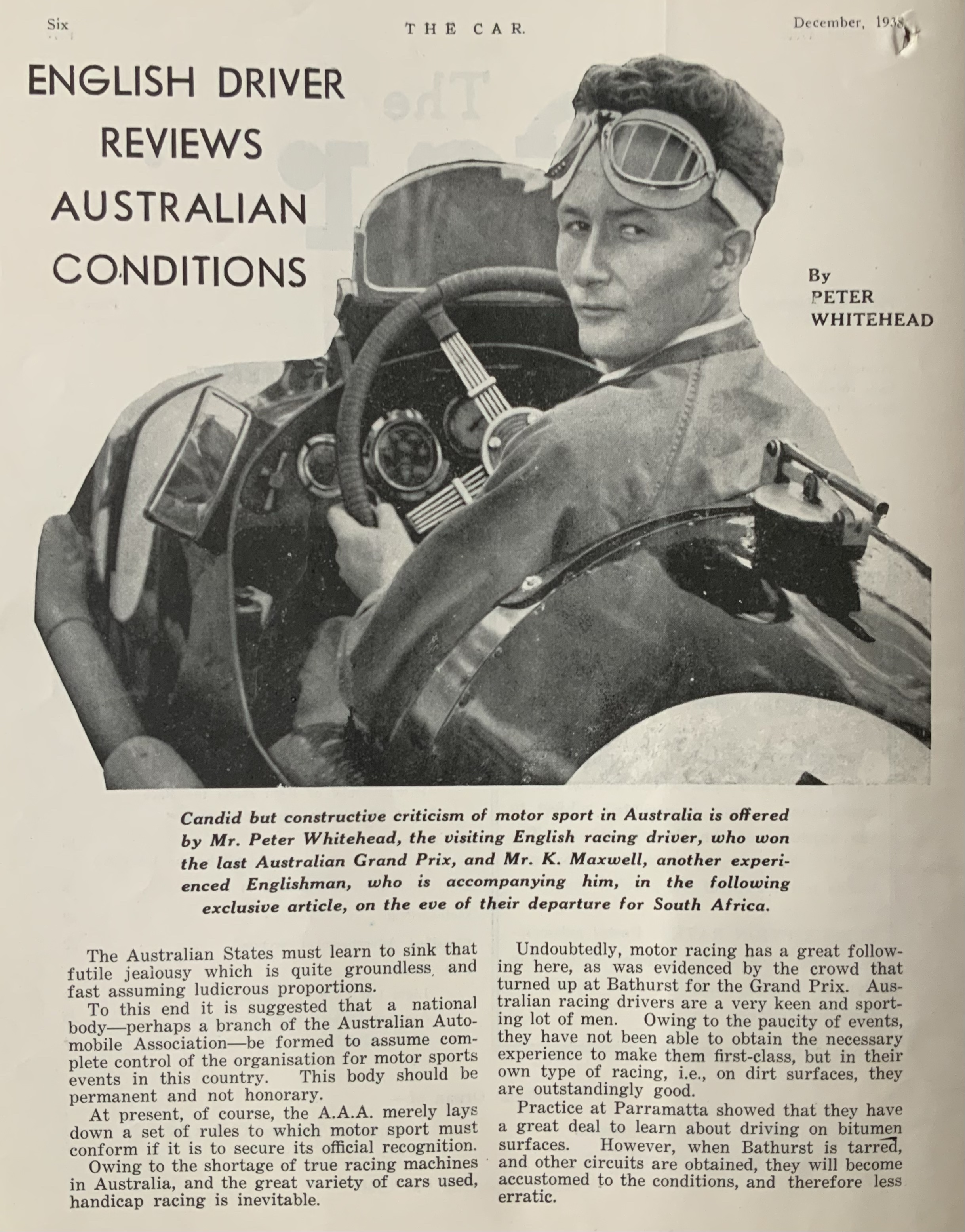 Whitehead’s 1938 Review of Australian Racing… | primotipo...